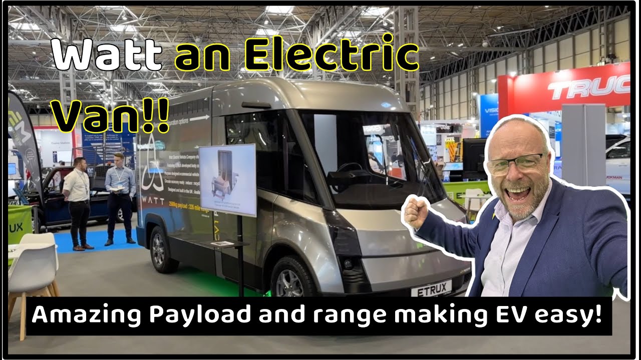 Watt Electric Vehicles, The NEW "Arrival" van, bringing an electric van bristling wiv innovation ...